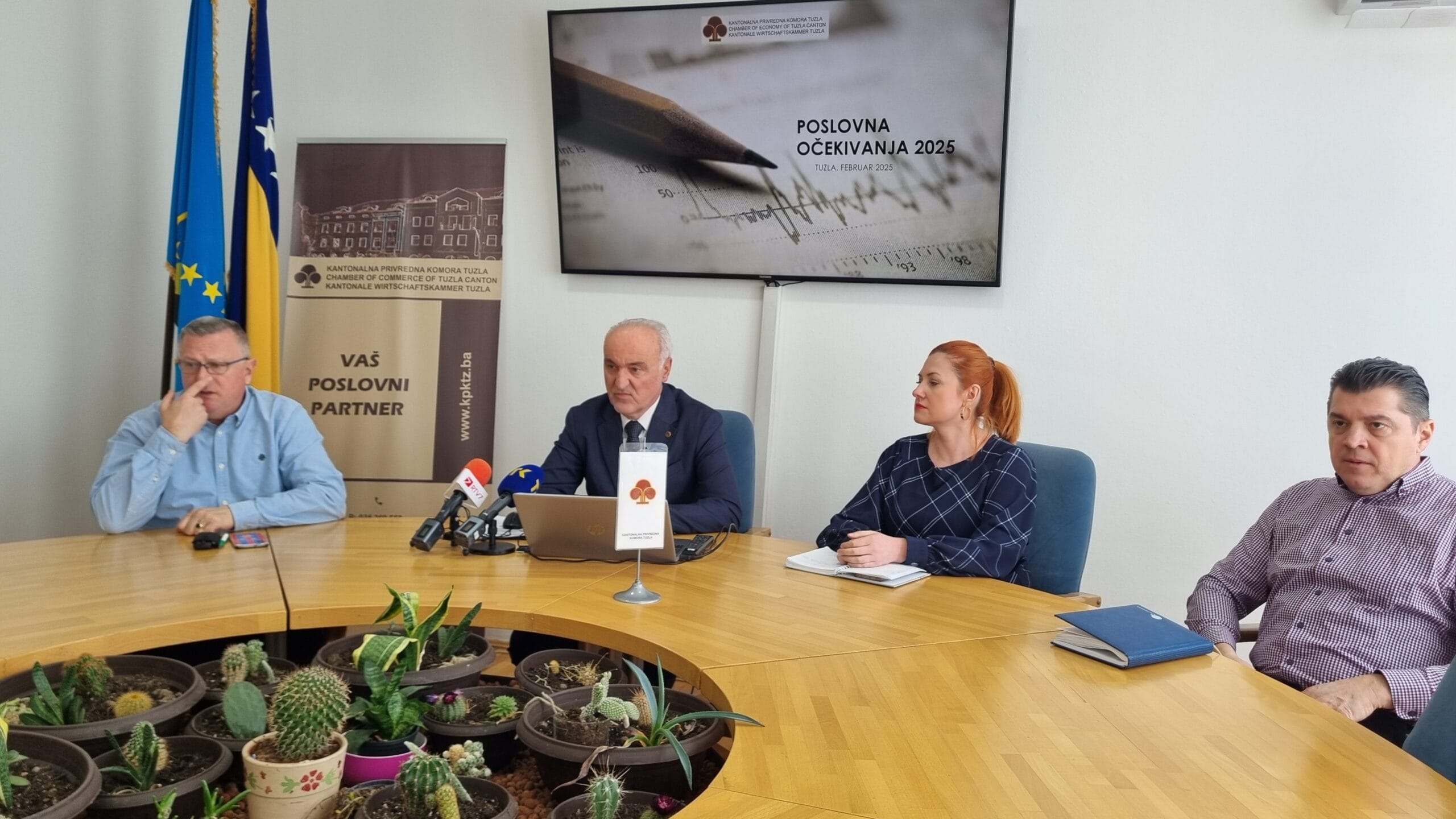 Poslovna očekivanja u 2025. godini, analiza Kantonalne privredne komore - Tuzlanska informativna ...