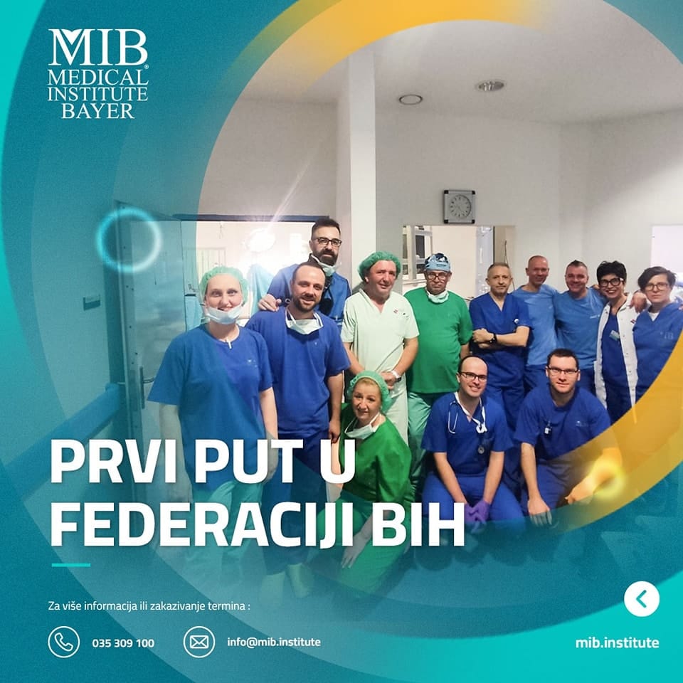 Prvi put u F BiH: Novi poduhvat ljekara MIB Tuzla - Tuzlanska ...